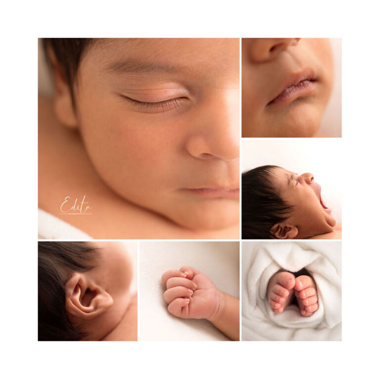 Amazing close up photos of newborn babies | Edita Photography